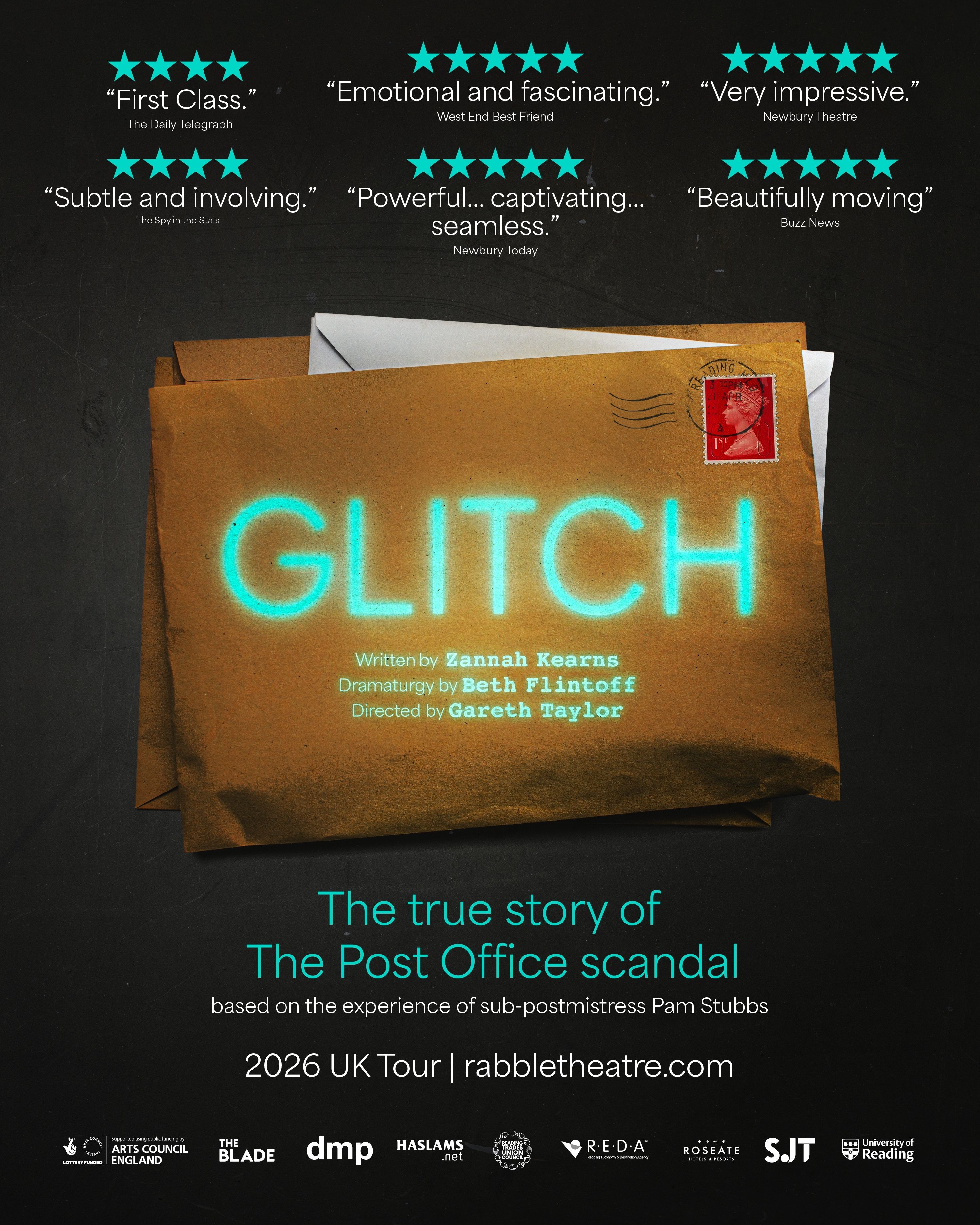 Glitch, The True Story of the Post Office Scandal | What's On Reading